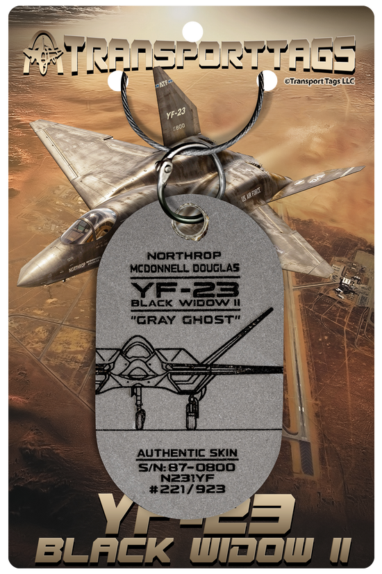 YF-23 Black Widow II – Transport Tags LLC